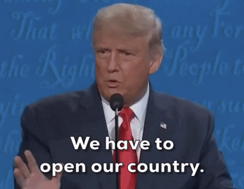 We Have To Open Our Country GIFs - Get the best GIF on GIPHY