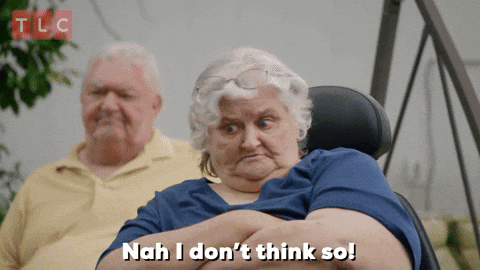 No I Dont Think So Gif