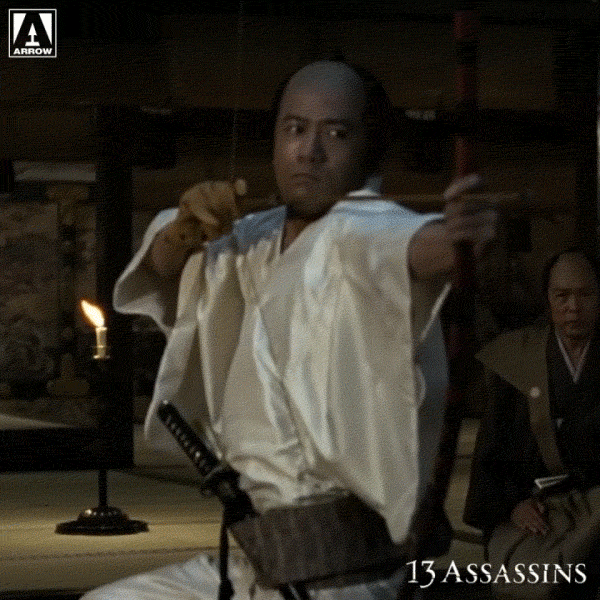Aiming Takashi Miike GIF by Arrow Video - Find & Share on GIPHY