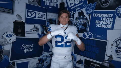 Byu Football GIF by BYU Cougars - Find & Share on GIPHY