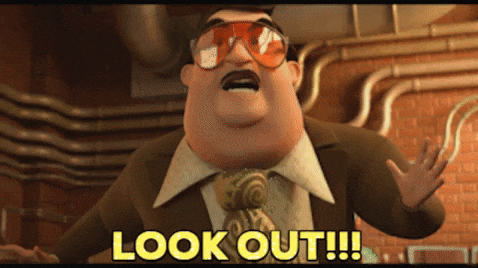Scared Watch Out GIF by The Animal Crackers Movie - Find & Share on GIPHY