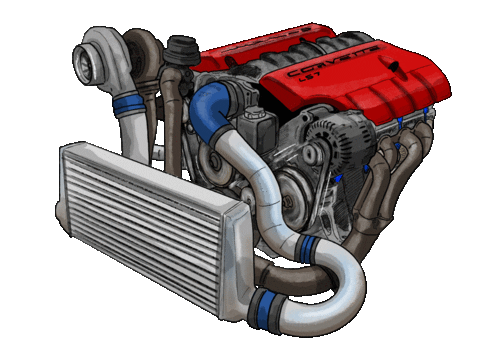 Motor Turbo Sticker for iOS & Android | GIPHY
