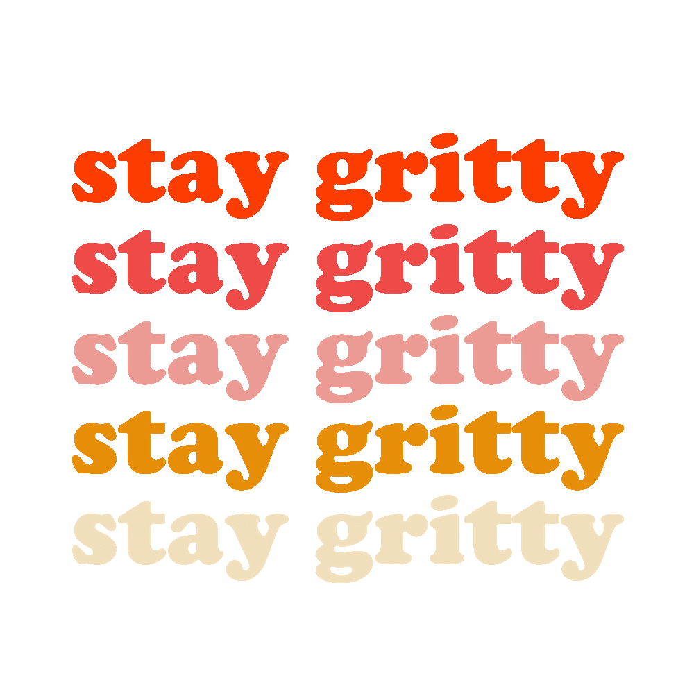 Grittyleadership Stay Gritty Sticker by grittymovement for iOS ...
