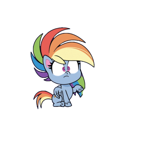Rainbow Dash Angry Gif