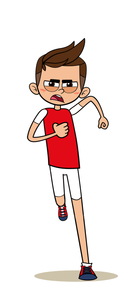 Cartoon Run Sticker by minika for iOS & Android | GIPHY