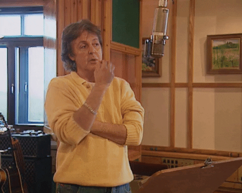 Chin Scratch Reaction GIF by Paul McCartney - Find & Share on GIPHY