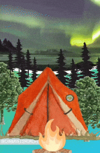 Animated Camping Gif