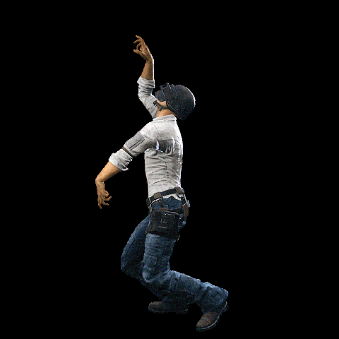 Wow amazing pubg dance 😁 : gifs