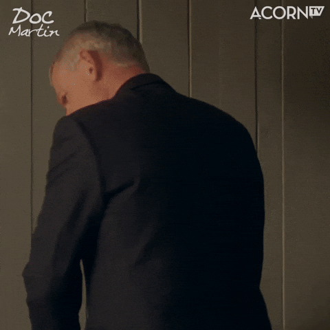 Angry Doc Martin GIF by Acorn TV - Find & Share on GIPHY