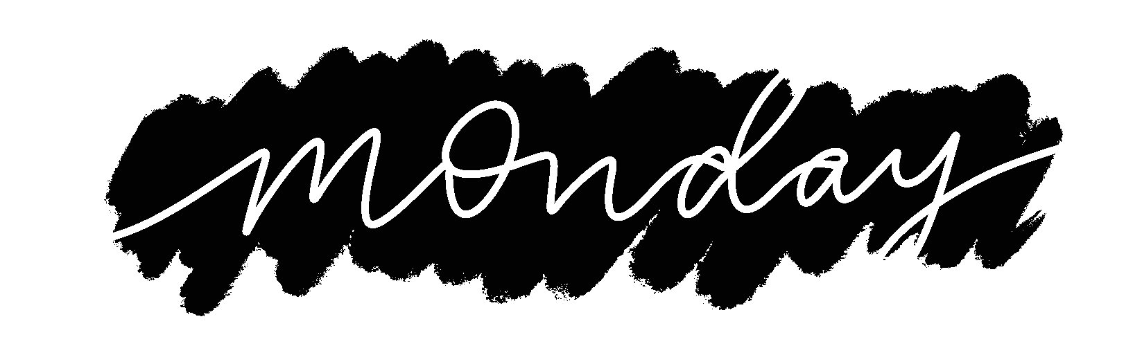 Monday Lettering Sticker for iOS & Android | GIPHY