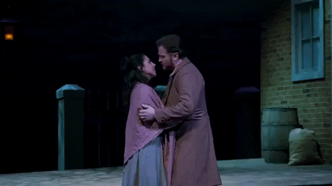 Tenor Kiss GIF by OPERA America - Find & Share on GIPHY