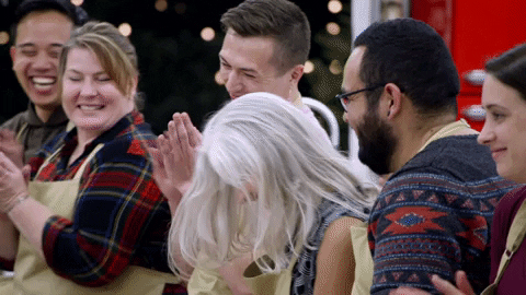 Great American Baking Show Clap GIF by ABC Network - Find & Share on GIPHY