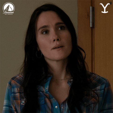Eden Brolin Smirk GIF by Yellowstone - Find & Share on GIPHY