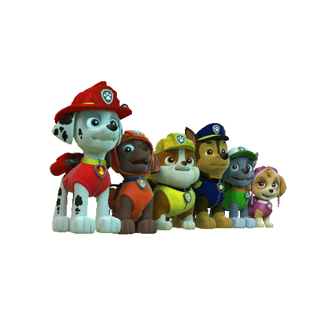 Paw Patrol Dog Sticker by Nick Jr for iOS & Android | GIPHY