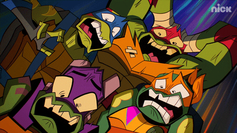 Scared Scream GIF by Teenage Mutant Ninja Turtles - Find & Share on GIPHY
