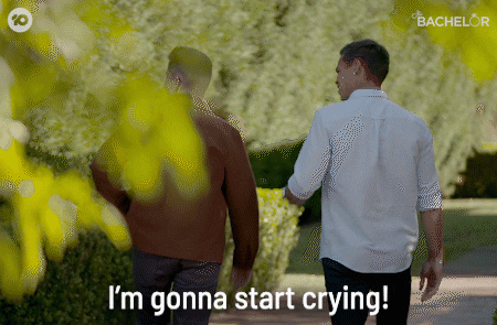 Im Going To Cry GIF by The Bachelor Australia - Find & Share on GIPHY