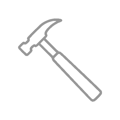 Hammer Sticker by Yonker Construction for iOS & Android | GIPHY