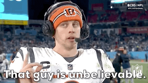NFL Divisional Round: Bengals VS Titans 9 GIF Recap! by Sports GIFs | GIPHY