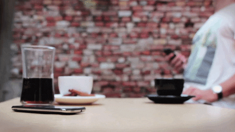 Here You Go Coffee Time GIF by Berk's Beans Coffee - Find & Share on GIPHY