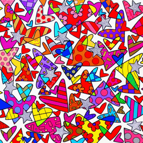 Romero Britto GIF - Find & Share on GIPHY