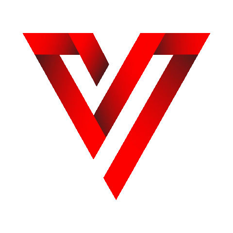 Logo V Sticker by Vekactrix Ltd for iOS & Android | GIPHY
