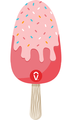 Icecream Popsicle Sticker By Vanilla Gif for iOS & Android | GIPHY
