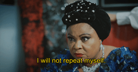 Wont Say It Again GIFs - Get the best GIF on GIPHY