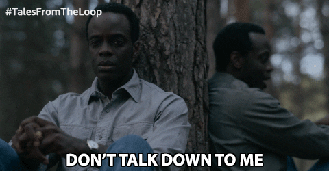 Talking-down GIFs - Get the best GIF on GIPHY