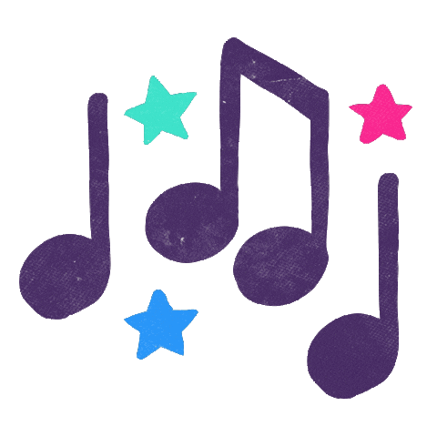 Purple Music Note Clipart