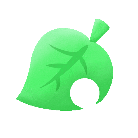 Animal Crossing Leaf Sticker by Juoso Gütersloh for iOS & Android | GIPHY