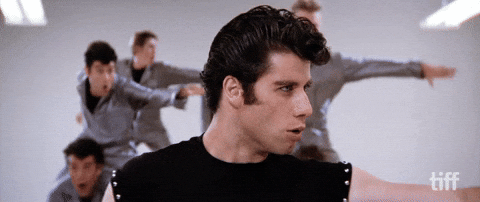 Danny Zuko Gif