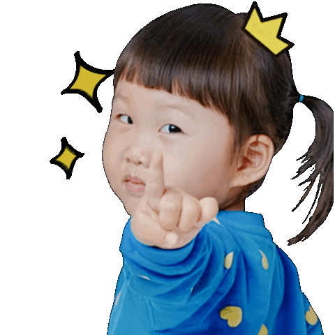 Doppelganger Pointing Finger Sticker for iOS & Android | GIPHY