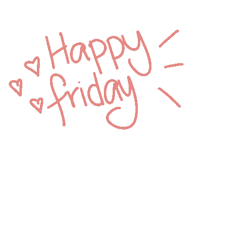 Transparent Happy Friday