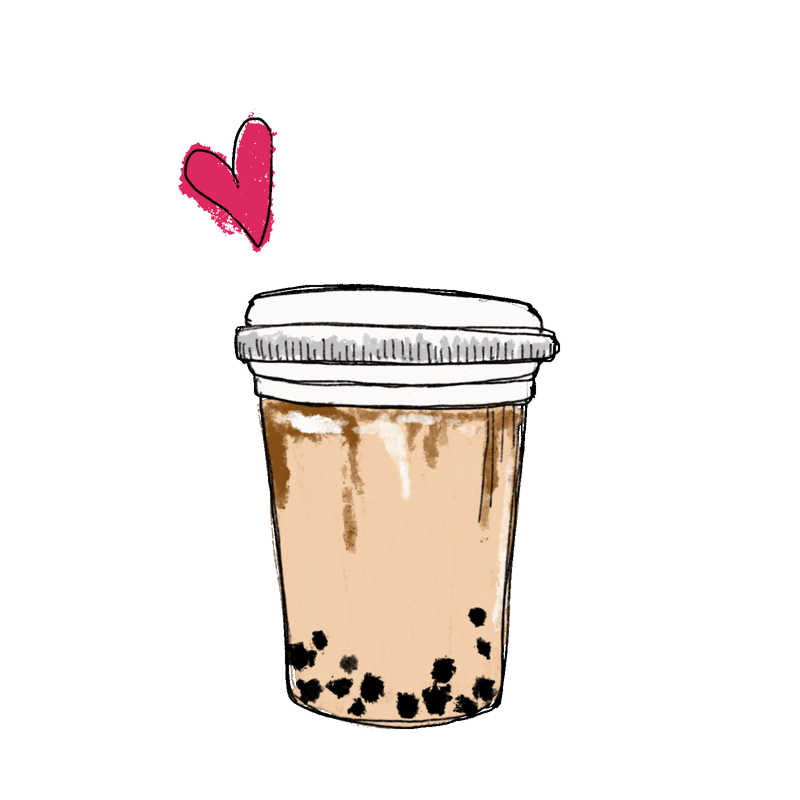 Tea Boba Sticker for iOS & Android | GIPHY