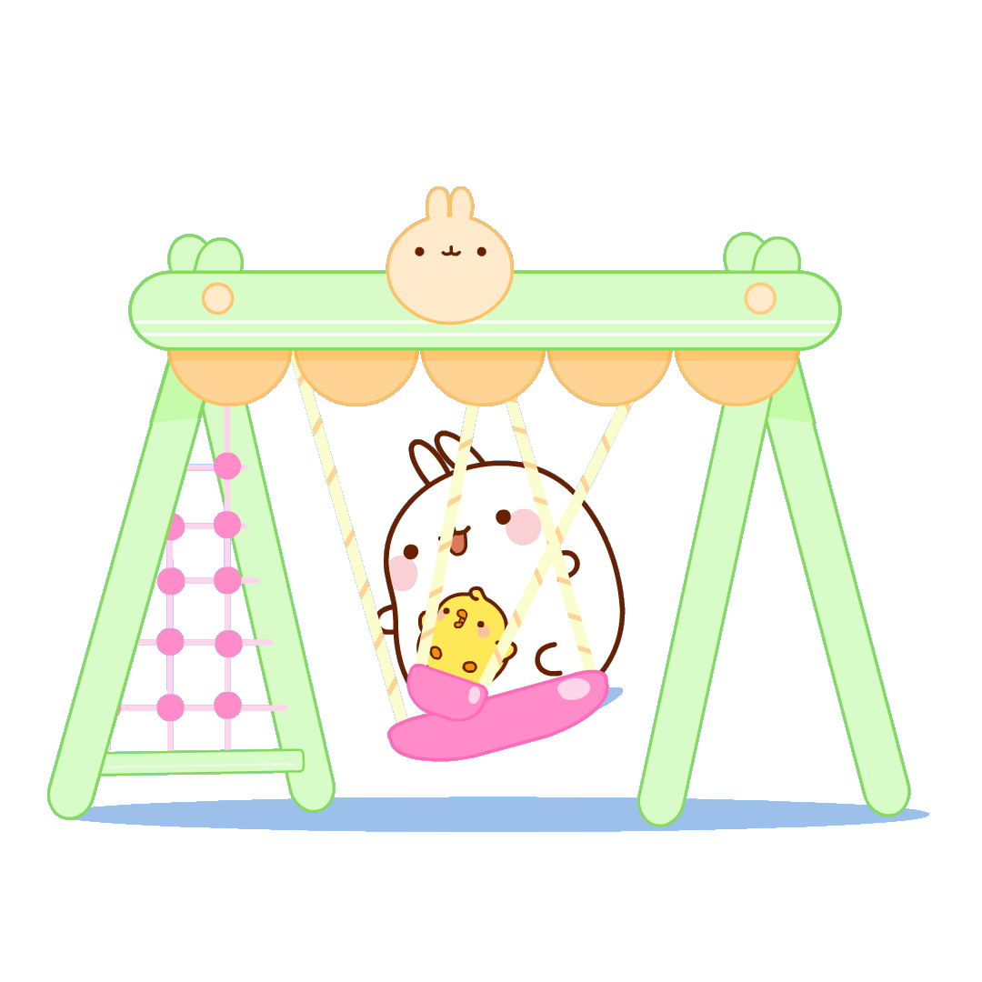 Happy Animation Sticker by Molang for iOS & Android | GIPHY