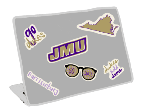 College Study Sticker by James Madison University for iOS & Android | GIPHY