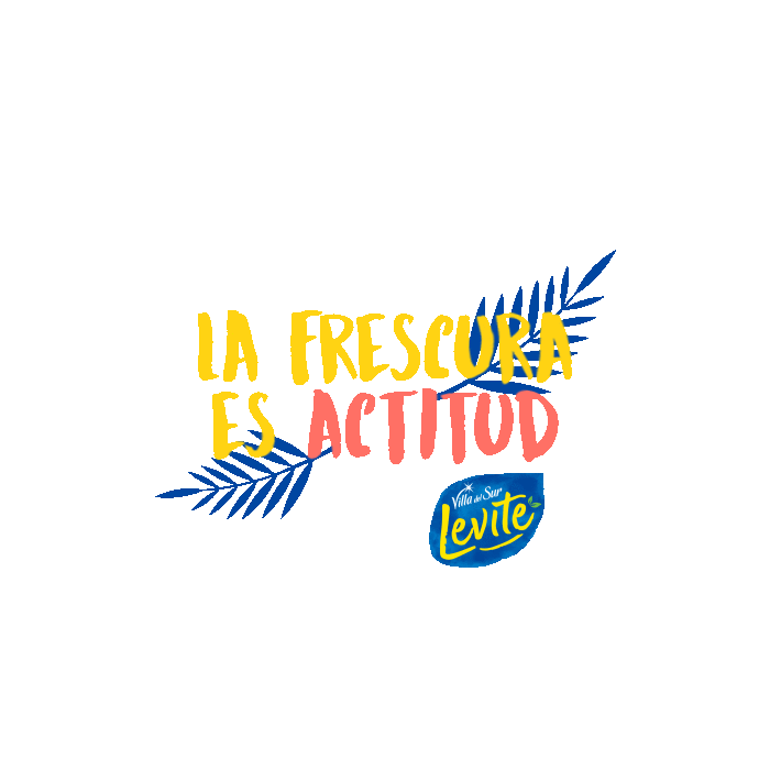 Actitud Frescura Sticker by Levité for iOS & Android | GIPHY