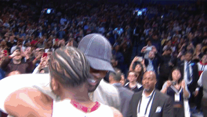 Lebron James Hug GIF by NBA - Find & Share on GIPHY