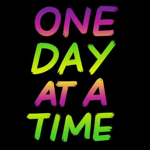 Get Clean One Day At A Time GIF by Sarah The Palmer - Find & Share on GIPHY