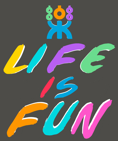 Diversion Life Is Fun GIF by SHAMUNA - Find & Share on GIPHY