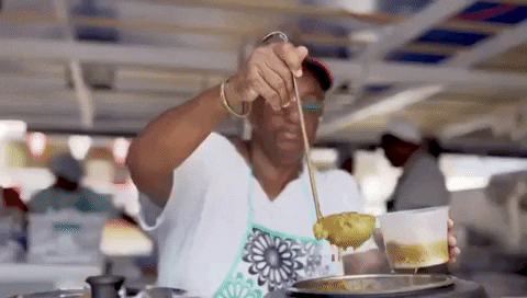 Seafood Chowder GIF by Bermemes - Find & Share on GIPHY