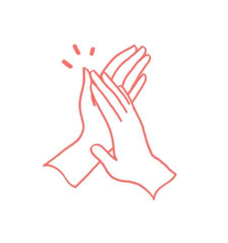 Clap Hands Sticker for iOS & Android | GIPHY