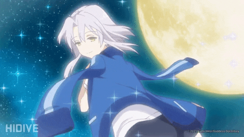 Anime Girl Moonlight GIF by HIDIVE - Find & Share on GIPHY