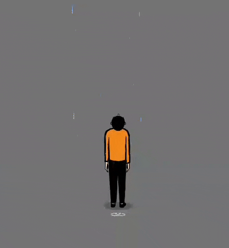Art Looking Up GIF by Sam Omo - Find & Share on GIPHY