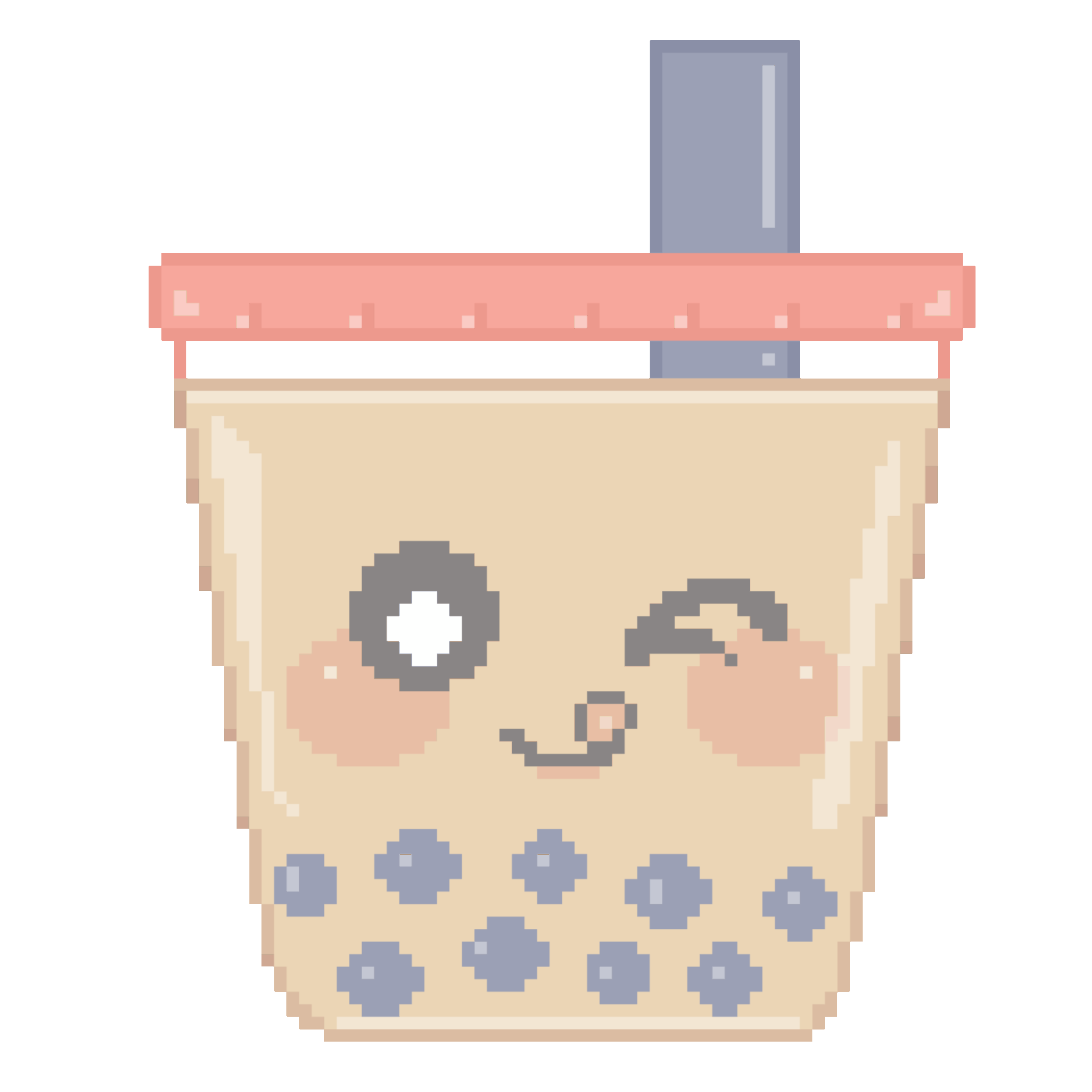Pixel Art Bubble Tea : 13 Bubble tea pixel art ideas – QMHAN