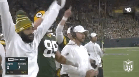 Green Bay Packers Football GIF by NFL - Find & Share on GIPHY