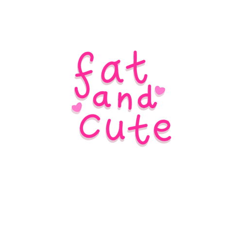 Fat Sticker by Fattiesandfeelings for iOS & Android | GIPHY