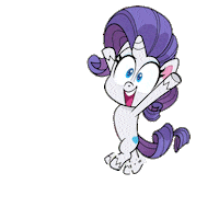 Rarity Running Gif