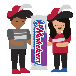 3 Musketeers Sticker for iOS & Android | GIPHY