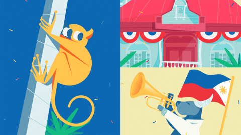 Independence Day Animation GIF by Megan Palero - Find & Share on GIPHY